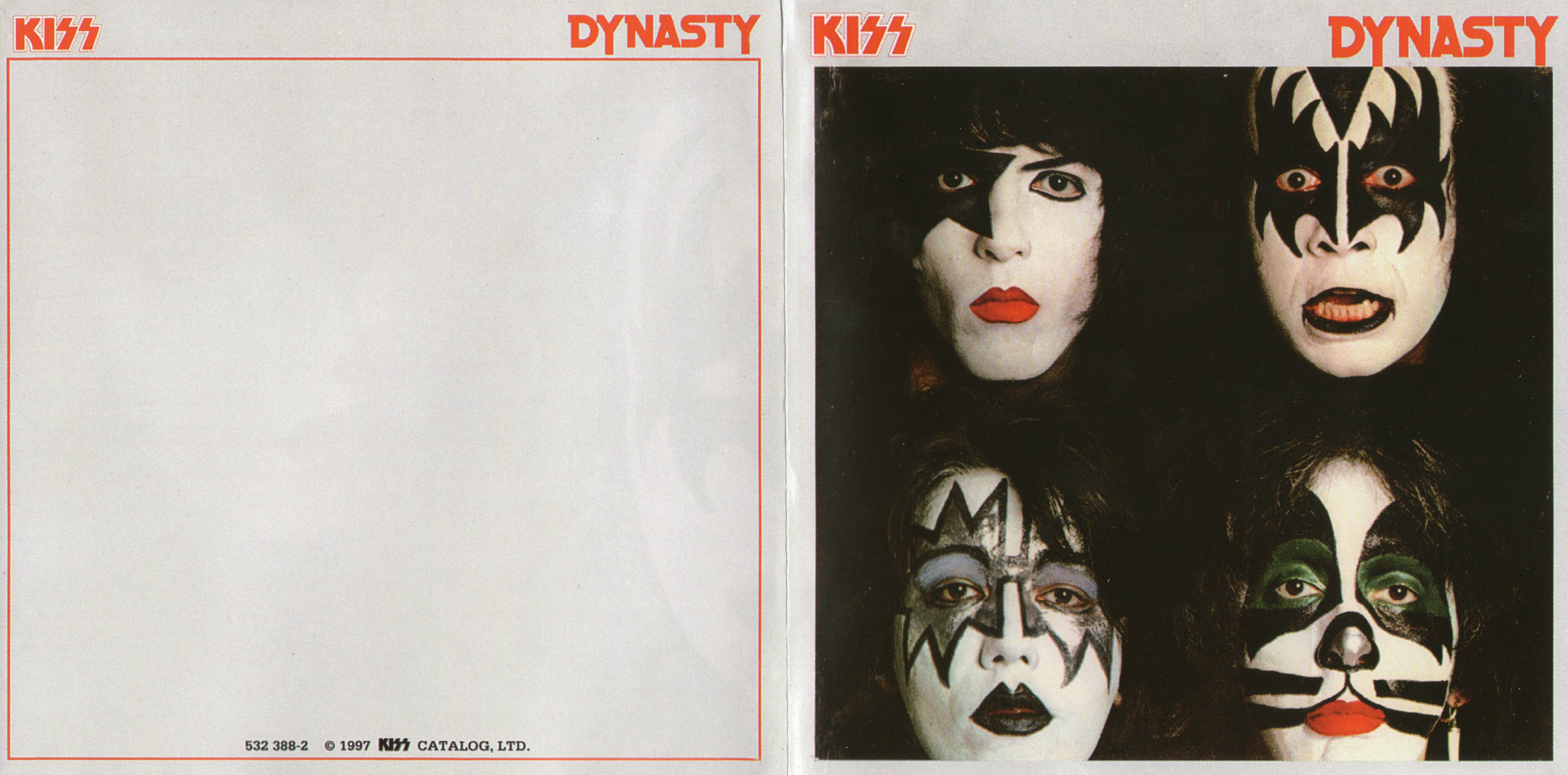 KISS Dynasty : Front + Inlay D | CD Covers | Cover Century | Over 1.000 ...